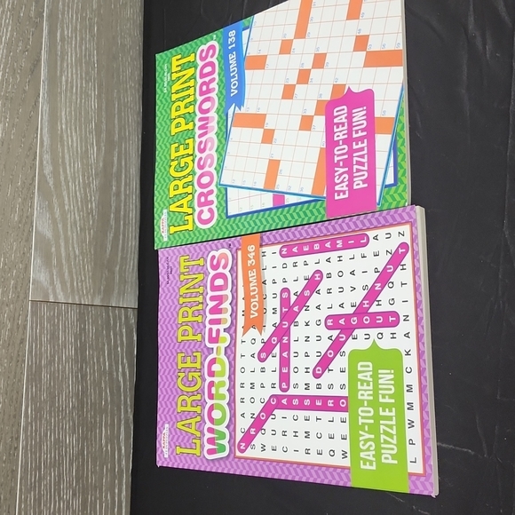 Kappa | Accessories | Kappa Puzzles Large Print Word Finds N Cross Word ...